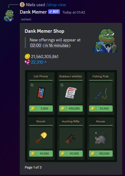 Basic Commands | Dank Memer Wiki